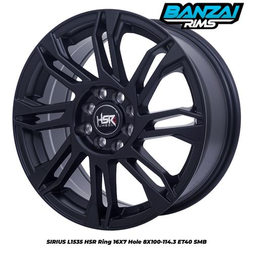 Jual velg mobil ring 16 SIRIUS HSR R16 velg racing VIOS YARIS COROLLA ...
