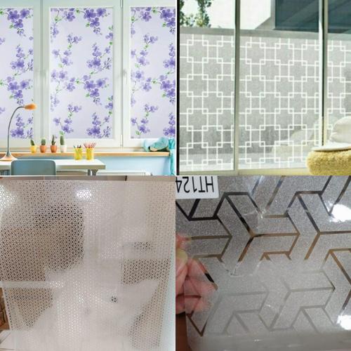 Jual sticker kaca motif glitter lebar122cmxpanjang50cm - 6123 - Jakarta ...