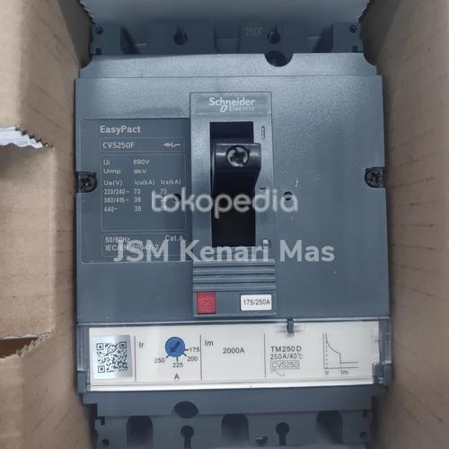 Jual MCCB CVS250F 3P 250A 36KA LV525333 SCHNEIDER - Jakarta Pusat - JSM KENARI MAS | Tokopedia