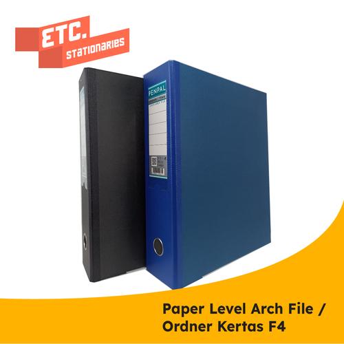 Promo Penpal Paper Lever Arch File / Ordner Kertas F4 PL-771 - Biru ...