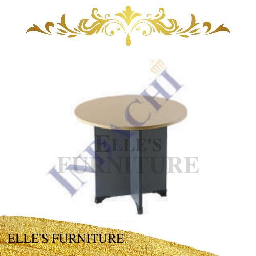 Jual Meja Meeting Bulat INDACHI Kantor Rapat Dealing Pameran PERFORMA ...