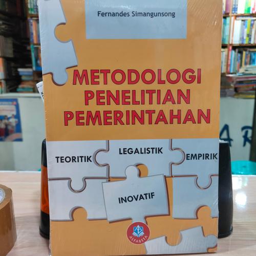 Jual METODOLOGI PENELITIAN PEMERINTAHAN - Fernandes Simangunsong ...