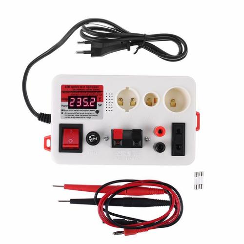 Jual alat tester tegangan Power dengan buzzer untuk bola lampu LED E27 ...