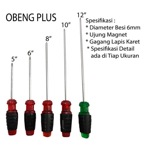 Jual Obeng Plus SIYOTA Varian 5" - 6" - 8" - 12" - 4" - Jakarta Utara ...