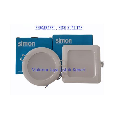 Jual SIMON DOWNLIGHT PANEL LED 8W 8 W 8WATT 8 WATT Putih 4000K Warm ...