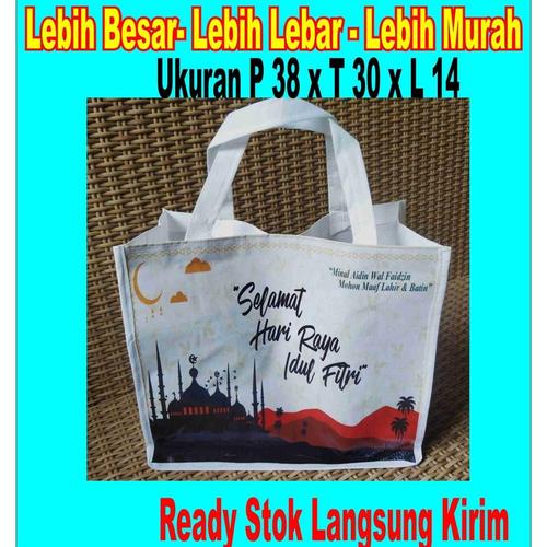 Jual TAS Hampers Lebaran Parcel Full color Idul Fitri Goodie bag parcel ...