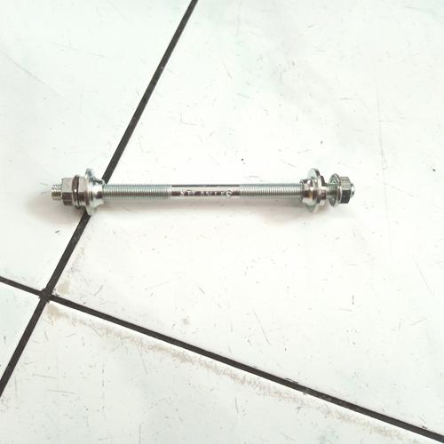 Jual AS DEPAN 13 / baut Sepeda roda ( satu Set )Taiwan / kecil mur 13 ...