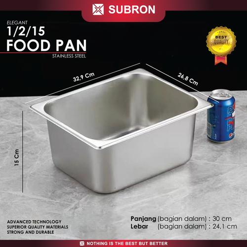 Jual Subron Food Pan ATF-1/2/15 Wadah Multifungsi Tanpa Tutup - Kab ...