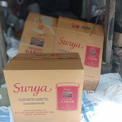 Jual kardus gudang garam surya kaleng - Kota Surabaya - SINAR HOKKI99 ...
