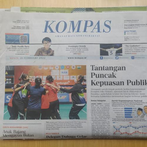 Jual Koran Kompas (1kg) / Koran Kompas Bekas / Koran Khusus Kompas ...