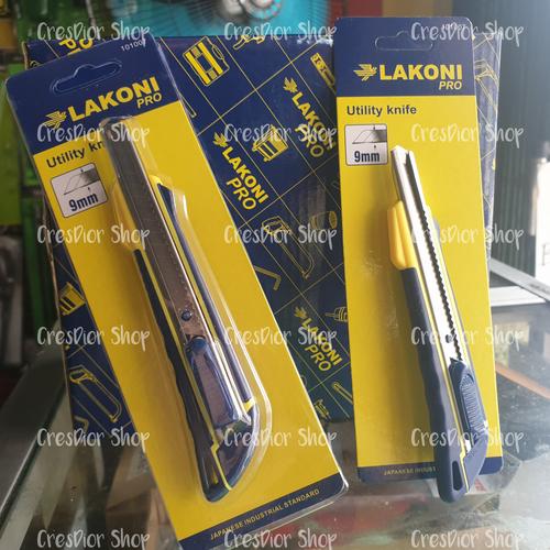 Jual utility knife cutter kecil 9mm LAKONI PRO JETJO TOOLS - Jakarta ...