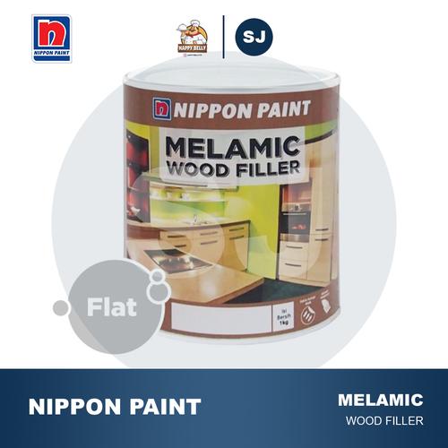Jual Cat Kayu Nippon Paint Melamic Wood Filler 1kg Dempul Kayu - Kota ...
