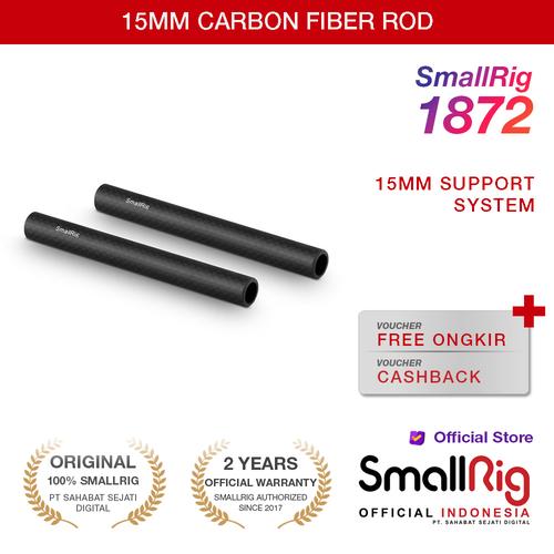 Jual SmallRig 15mm Carbon Fiber Rod 6 Inch Long For Dslr Rig 2 pcs 1872 ...