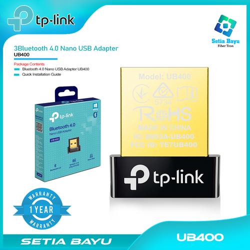 Jual TP-Link UB400 Bluetooth 4.0 Nano USB Adapter Dongle Wireless UB ...