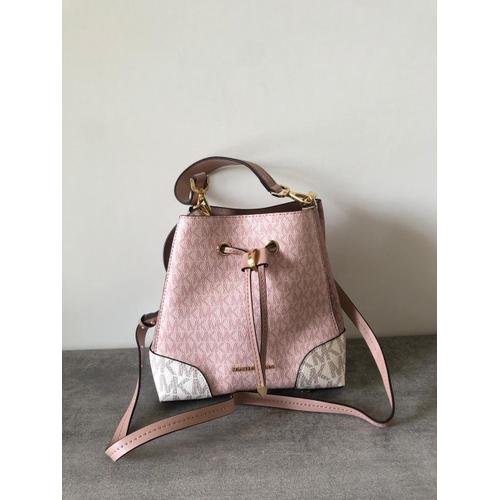 Jual MK SIGNATURE MERCER GALLERY SMALL COLORBLOCK CONVERTIBLE BUCKET ...