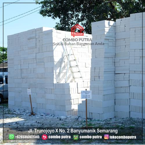 Jual Bata Ringan Hebel Focon 10 x 20 x 60 cm - 83 biji / m3 - 1 Kubik - Kota Semarang ...