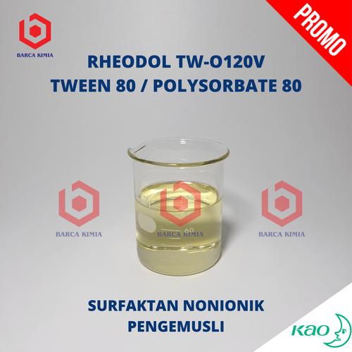 Jual TWEEN 80 / RHEODOL TW-O 120V / POLYSORBAT 80 1 KG Ex. KAO ...