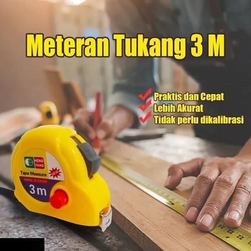 Jual Meteran Measure Tape Tools Alat Ukur Pengukur Bangunan Multifungsi ...