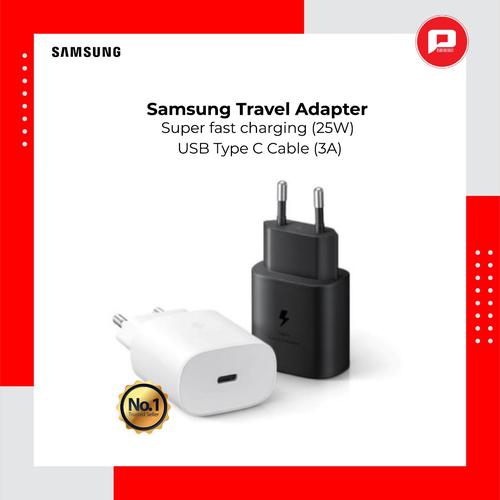 Jual Original Samsung 25W Super Fast Travel Adapter Type-C - Black ...