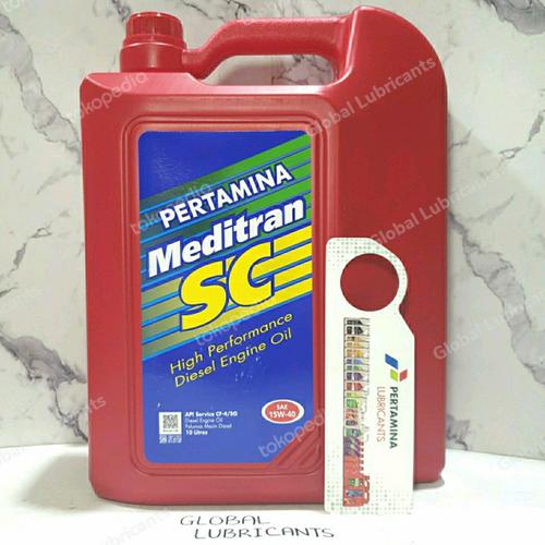 Jual NEW! Pertamina Meditran SC 15W-40 10 Liter (Oli Mesin Diesel ...