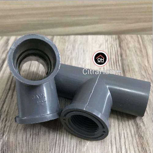 Promo Tee Drat Dalam/Faucet Tee PVC TS 1/2" Jaya - Kota Bandung ...