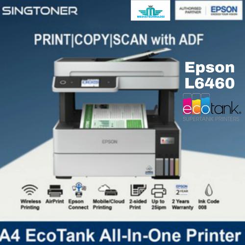 Jual Printer Epson L6460 A4 Ink Tank Printer Eco Tank - Jakarta Barat ...