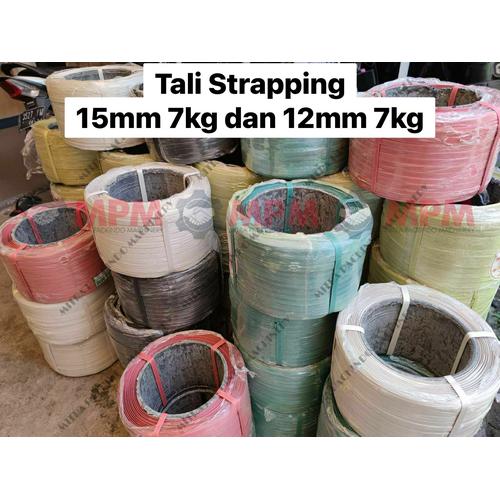 Jual Tali Strapping Band 15mm / Tali Straping 12mm / Tali Packing Klem ...