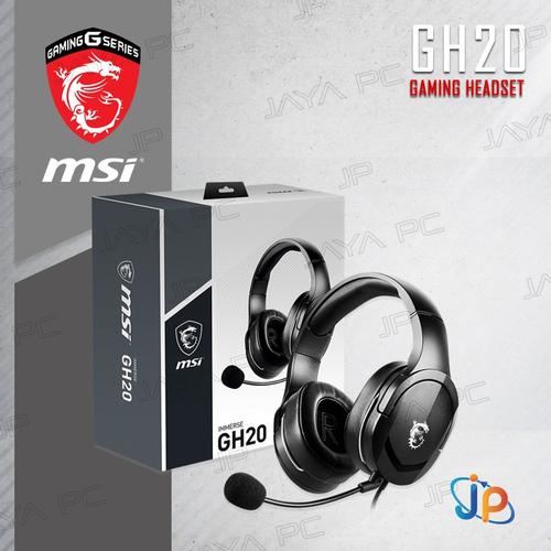 Jual Headset Gaming MSI Immerse GH20 - Headphone Gaming - Jakarta Pusat ...