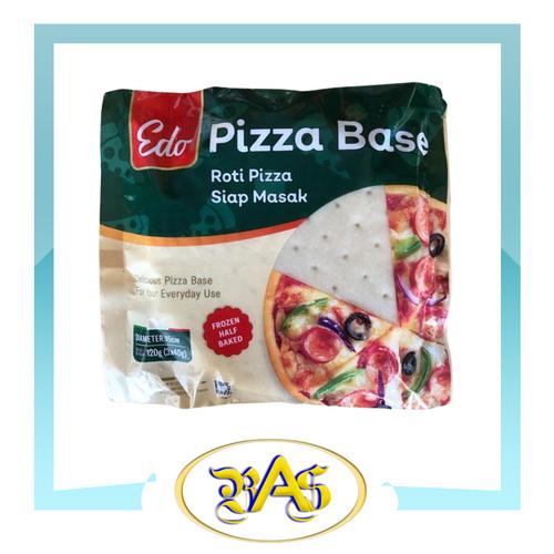Jual Edo Pizza Base / Base Roti Pizza Instant 120 gram Isi 3 - Kota ...