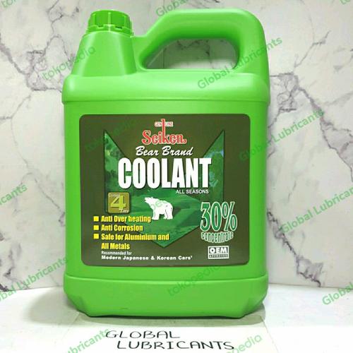 Jual Seiken Antifreeze/ Long Life Radiator Coolant 4 Liter 30% (Hijau ...