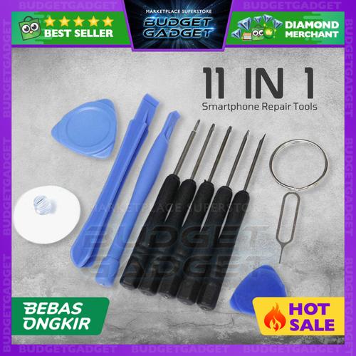Jual Peralatan Reparasi Smartphone Alat Service 11 in 1 Tools Set W3011 ...