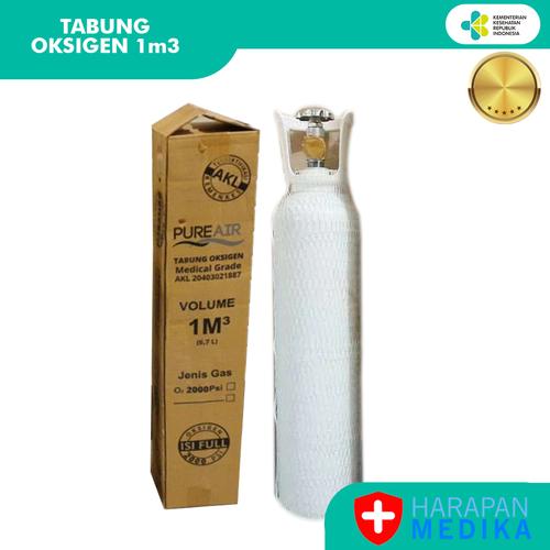 Jual Tabung Oksigen 1m3 + Isi / oxygen tube - Kota Bekasi - HARAPAN ...