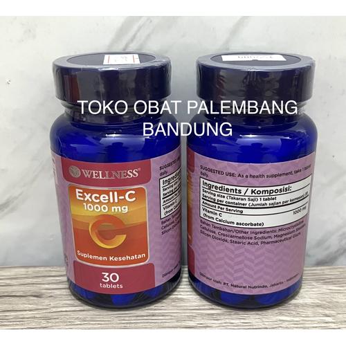 Jual WELLNESS EXCELL C 1000MG 30 TABLET VITAMIN C 1000 MG WELLNESS VIT ...