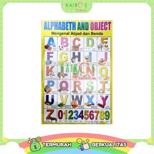 Jual Poster Anak Edukasi - Abjad (Alfabet) - Kota Surabaya - Kairos ...