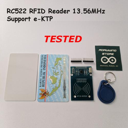 Jual RC522 RFID Reader Support E-KTP EKTP KTP Modul RC-522 Module 13 ...