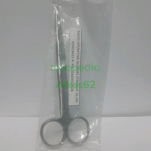 Jual Gunting operasi iris lurus 14cm gunting iris lurus 14cm gunting ...