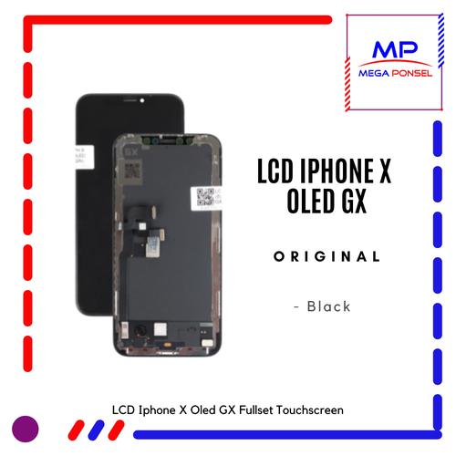 Jual LCD Iphone X Oled GX Fullset Touchscreen - Hitam - Kota Bandung ...