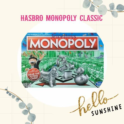 Jual MAINAN KELUARGA HASBRO MONOPOLY CLASSIC ORIGINAL - Kota Surabaya ...