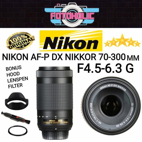 Jual LENSA NIKON AF-P-DX NIKKOR 70-300MM F4/70-300/LENSA 70-300 NIKON ...