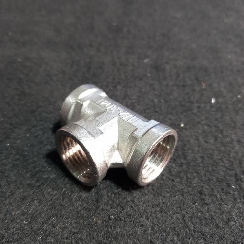 Jual Nepel T drat dalam nepel 1/2inch. Tee drat dalam stainless ...