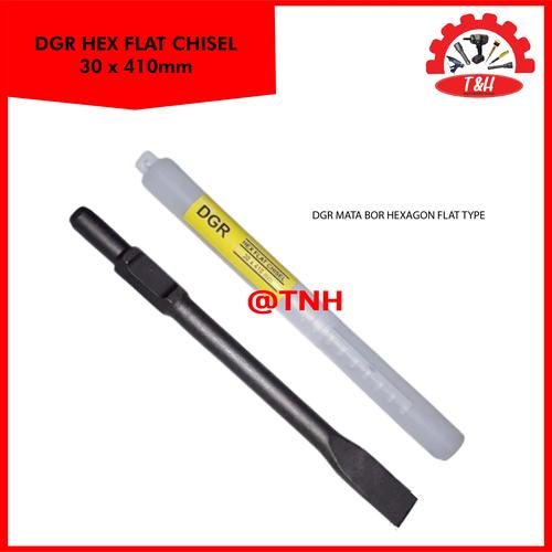 Jual Mata Chisel Gepeng - Flat Chisel HEX 30 x 410 mm - Jakarta Barat ...