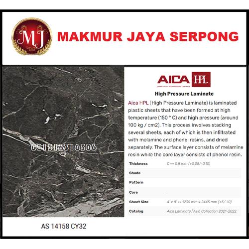 Jual HPL AICA AS 14158 CY32 - DARK FLASH MARBLE - Kota Tangerang Selatan - TOKO MAKMUR JAYA ...