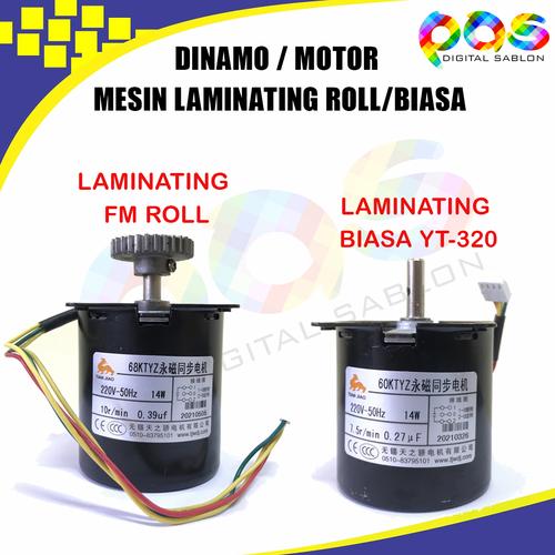 Jual Dinamo Motor Mesin Laminating A3 |Roll/Biasa |Fm3510|YT-320|Fm3520 ...