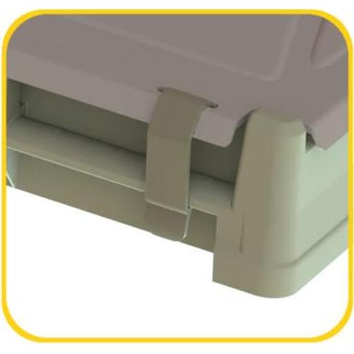 Jual Core box lid clip tutup plastik batuan geologi 65mm HQ - Kota ...