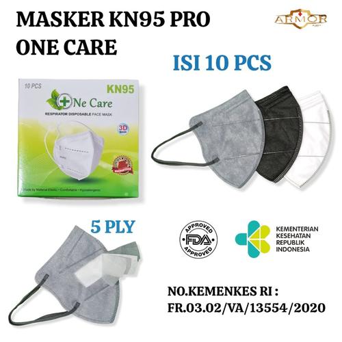 Jual Masker KN95 ONE CARE PRO PREMIUM MASK Kemenkes Masker KN 95 PRO ...
