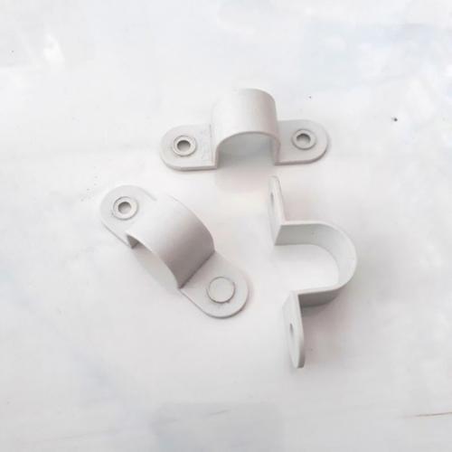 Jual Klem Pipa Conduit 20mm / Klem Pipa Listrik PVC 20 mm Putih - Kota ...