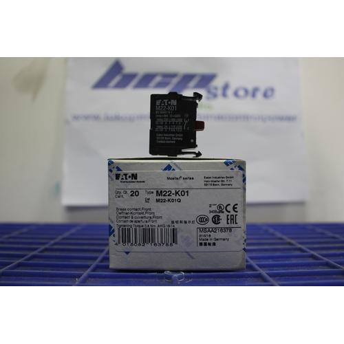 Jual Auxiliarry Contact Block 1NC-216378-M22-K01-EATON - Kab. Bekasi ...