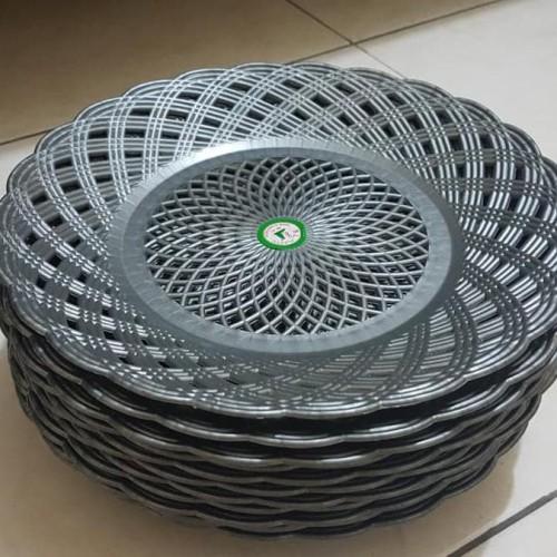 Jual Piring Lidi Plastik / Piring Anyam Plastik /Piring Rotan Plastik ...