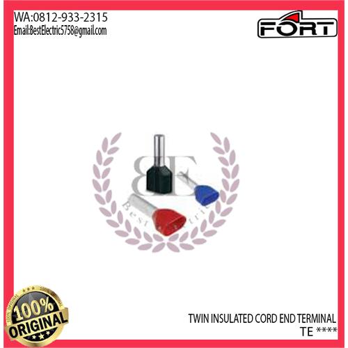 Jual twin insulated cord end terminal FORT / TE 0508 / 2 X 0.5mm ...