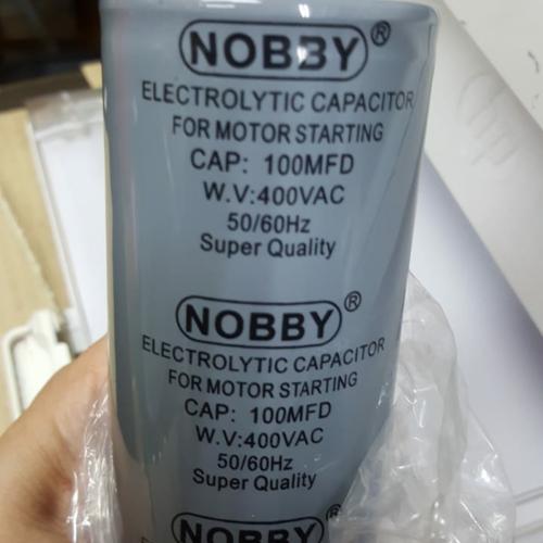 Jual Kapasitor 100 MFD 400V AC Motor Starting Capacitor 100uf 400Vac ...
